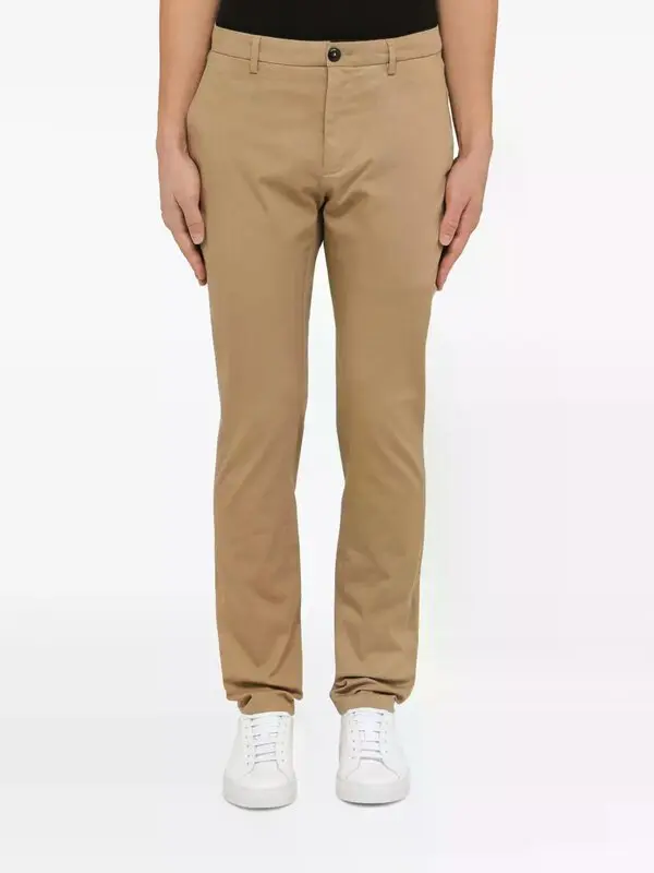 DEPARTMENT 5 Stretch Cotton Chino Trousers - Neutrals