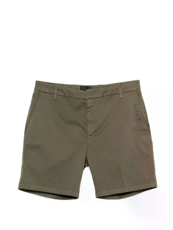 DONDUP Button-fastening Shorts - Green