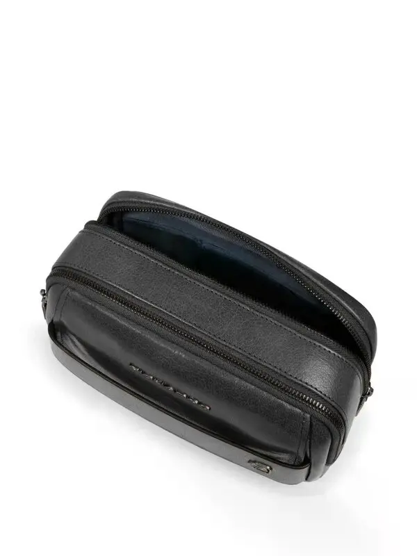 PIQUADRO Leather Wristlet Clutch