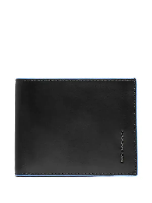PIQUADRO Flip-up Id-window Wallet - Black