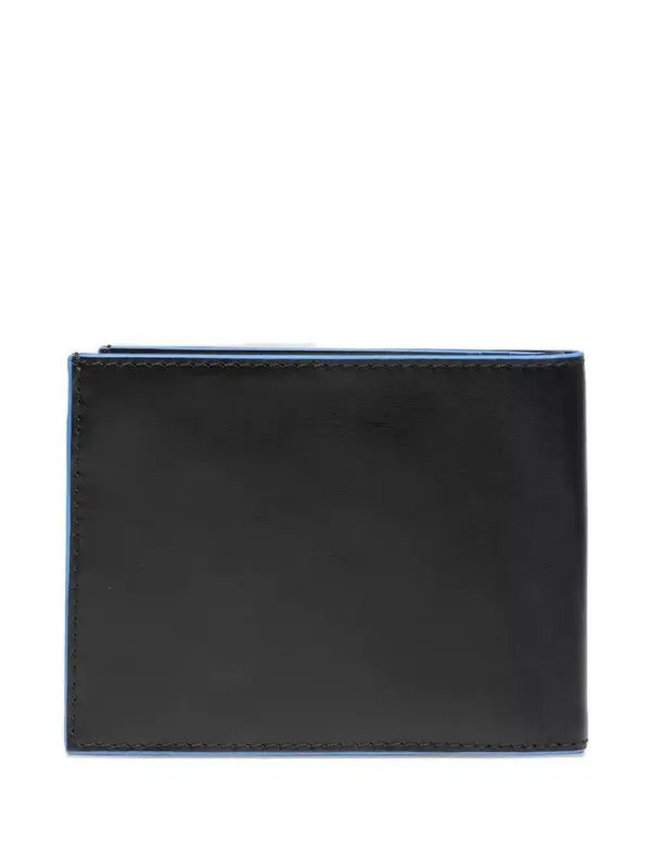 PIQUADRO Flip-up Id-window Wallet - Black