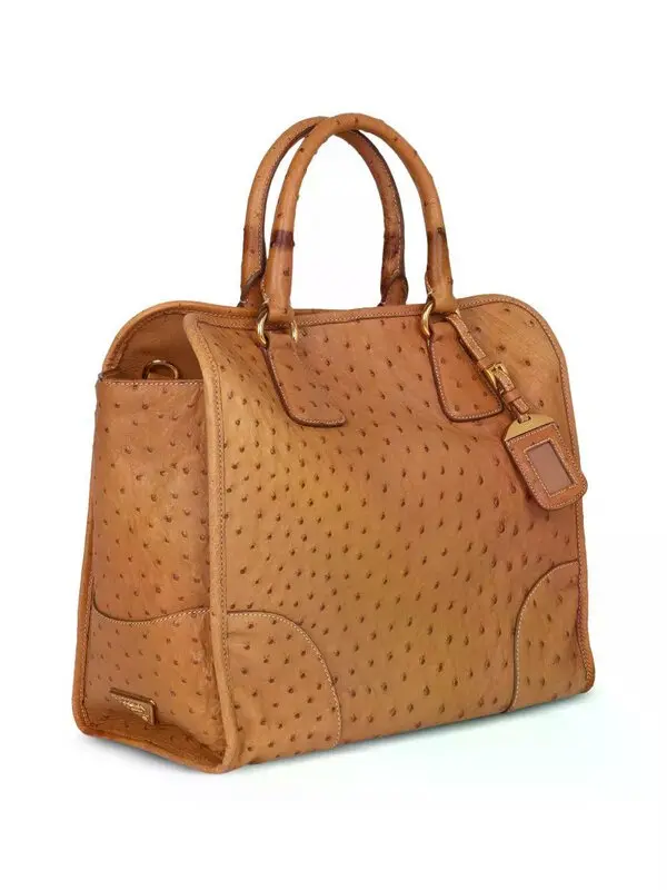 Prada Double Zip Top Handle Bag