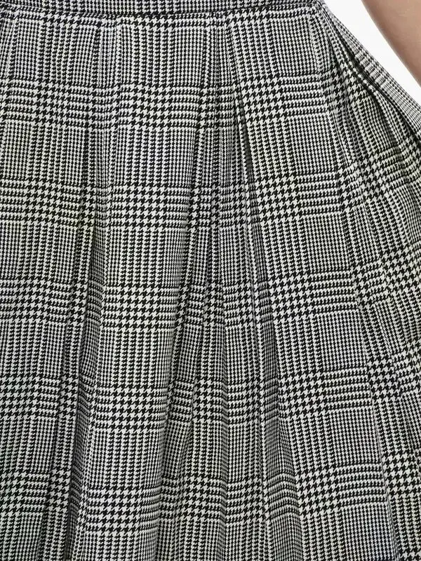 Balmain Pleated Mini Skirt