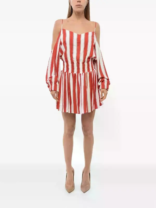 Balmain Striped Mini Dress