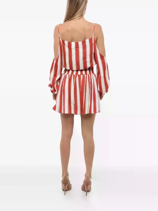 Balmain Striped Mini Dress