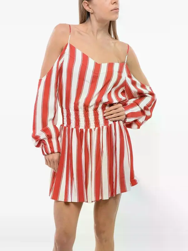Balmain Striped Mini Dress