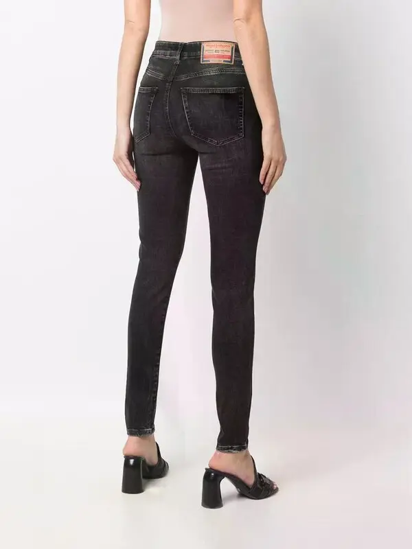 DIESEL® Slandy Skinny-leg Jeans - Black