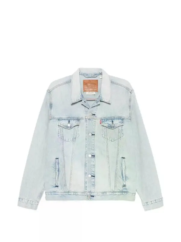 LEVI'S Faded-wash Denim Trucker Jacket