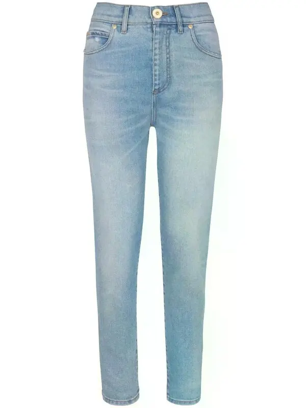 Balmain High-rise Slim-cut Jeans