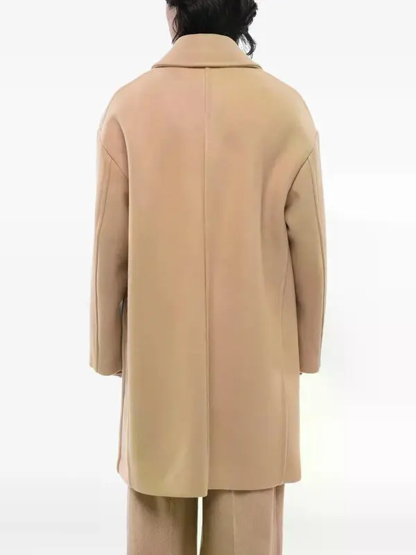 JIL SANDER Double-breasted Wool Coat