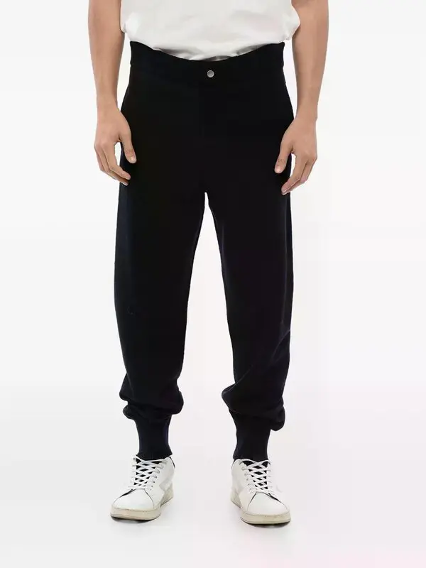 JIL SANDER Ankle-zip Straight-leg Trousers - Black
