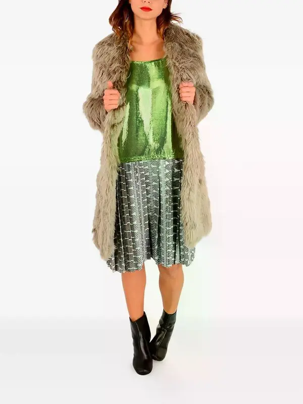 MAISON MARGIELA Shearling-collar Coat