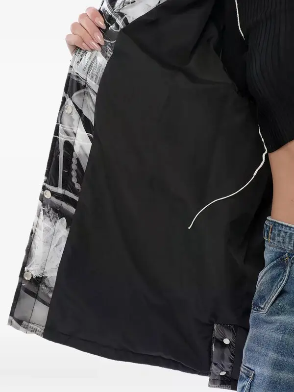 Off-White Printed Shirt Jacket
