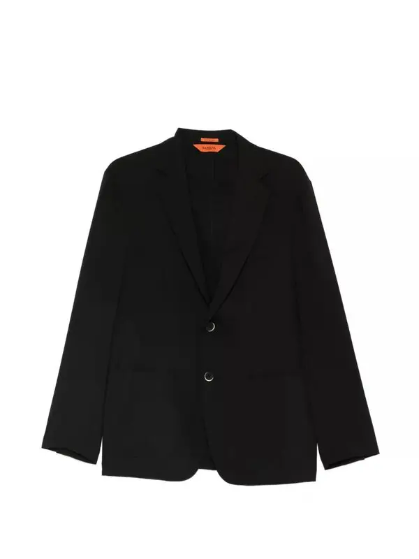 Barena Venezia Borgo Tropical Pocket Blazer - Black