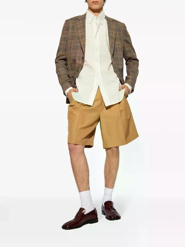 Givenchy 4g Seersucker-texture Cotton Shirt