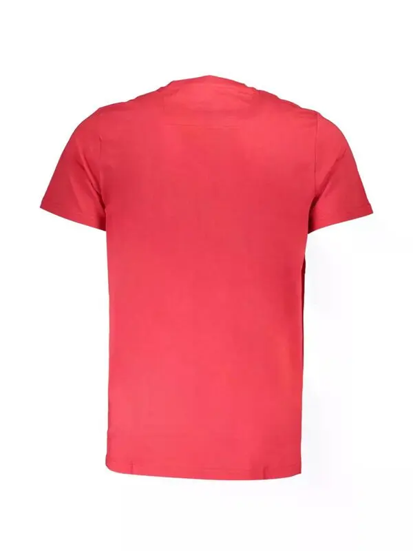 Roberto Cavalli Animal-print Logo-print T-shirt - Red