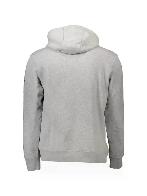 NAPAPIJRI Graphic-print Hoodie - Grey