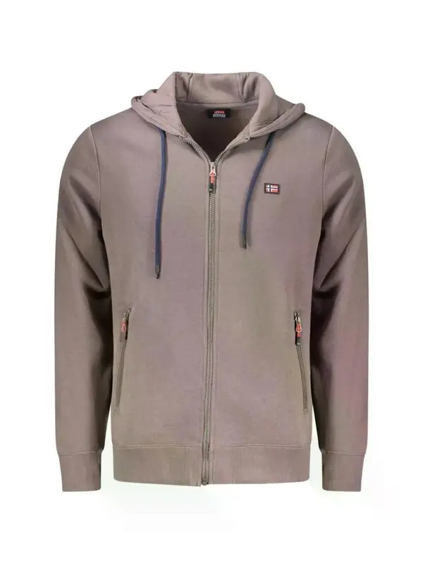 NORWAY 1963 Zip-up Cotton Hoodie