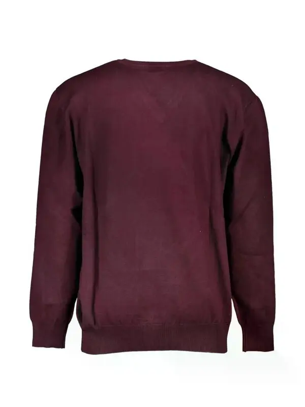 U.S. Grand Embroidered Logo V-neck Sweater