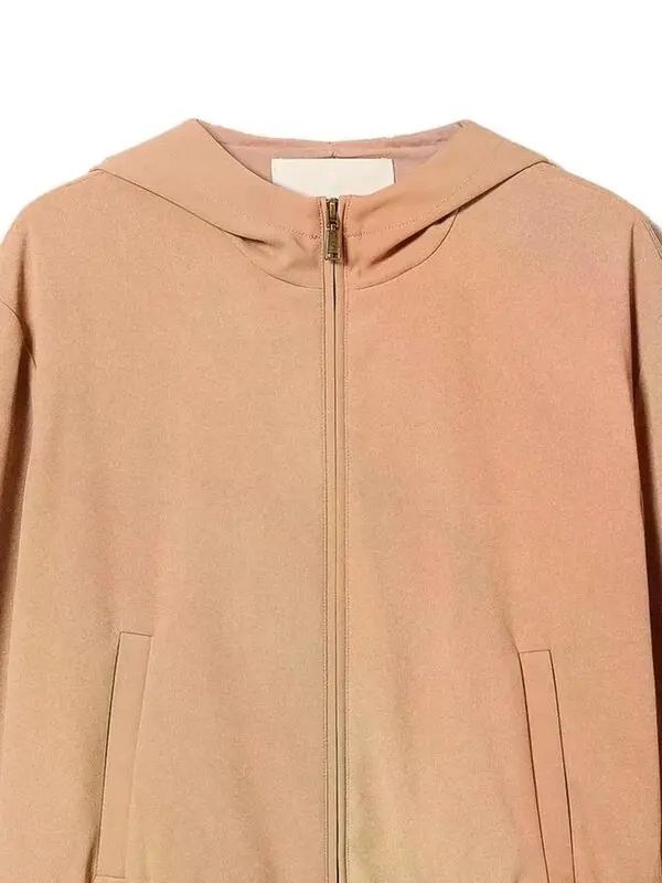 TWINSET Macramé Lace Bomber Jacket