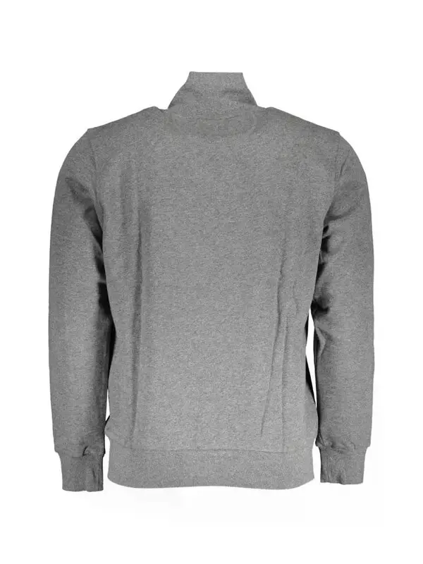 LA MARTINA Logo-embroidered Zip-front Sweatshirt