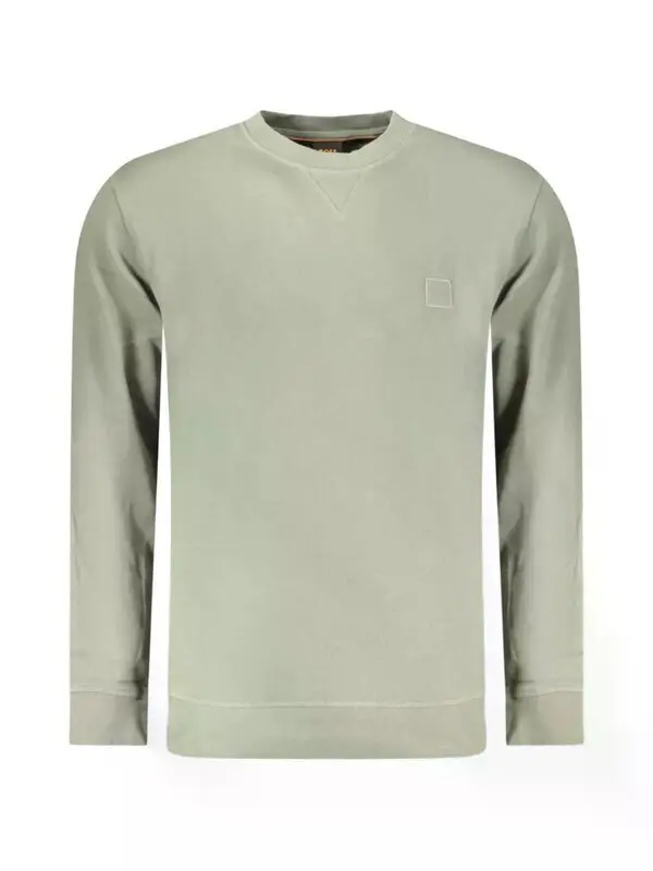 BOSS Logo-patch V-stitch Sweater