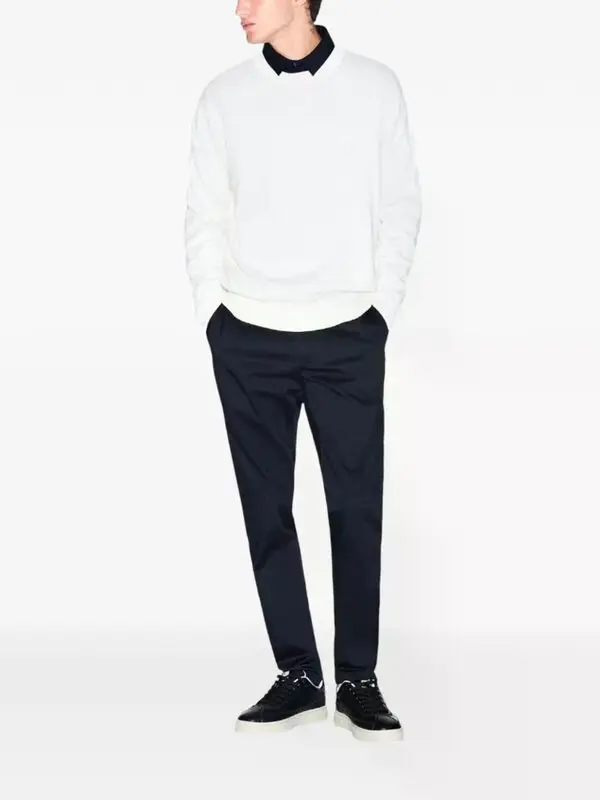 Armani Exchange Logo-embroidered Sweater
