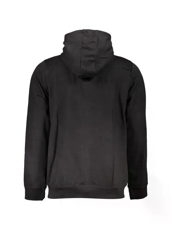 GIAN MARCO VENTURI Vintage Logo-patch Zip-up Hoodie