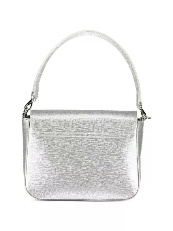 MARIO VALENTINO Tassel Detail Metallic Shoulder Bag