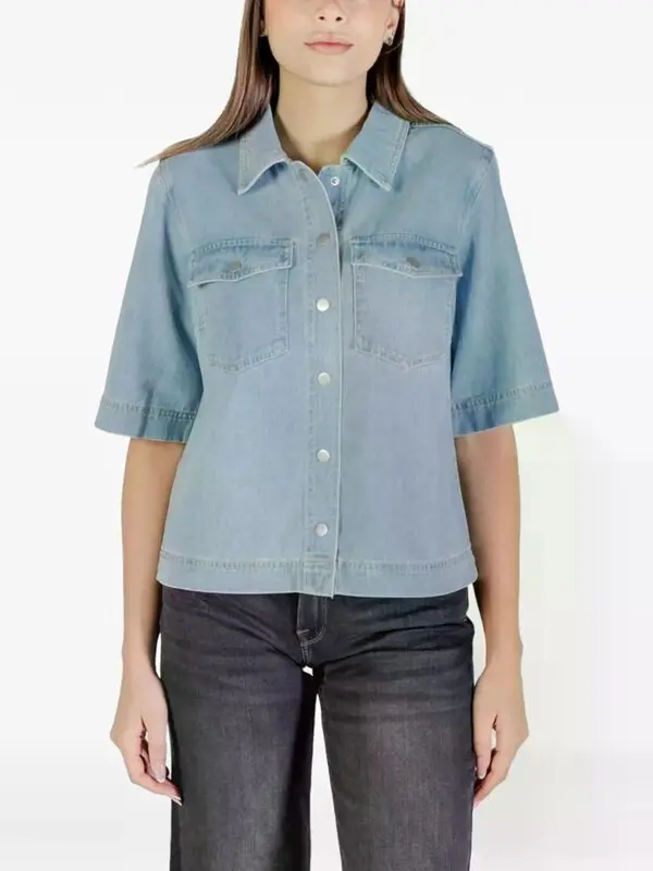 Only Short-sleeve Denim Shirt