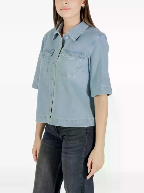 Only Short-sleeve Denim Shirt