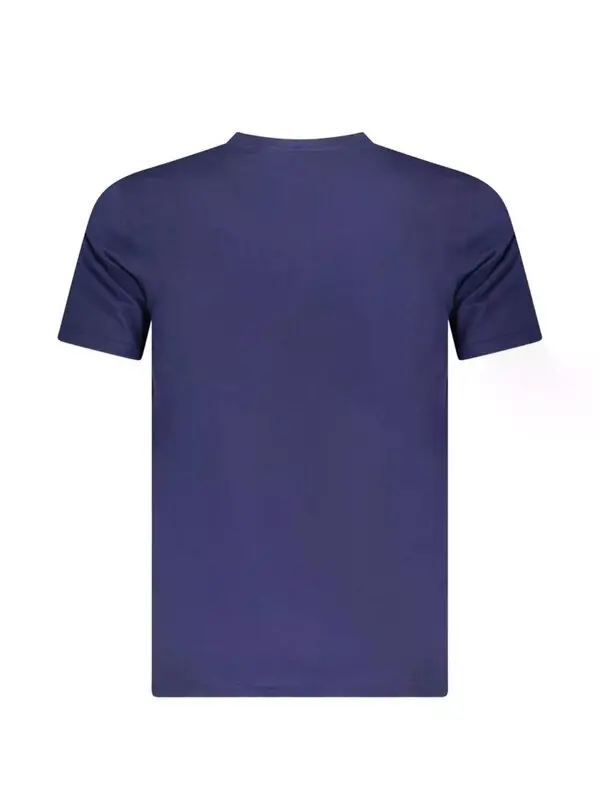 Roberto Cavalli Tiger-print Logo T-shirt - Blue