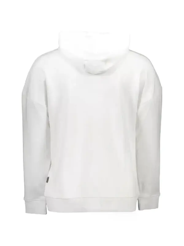 PLEIN SPORT Logo-print Hoodie - White