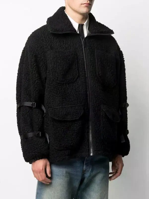 Heron Preston Zip-fastening Fleece Jacket