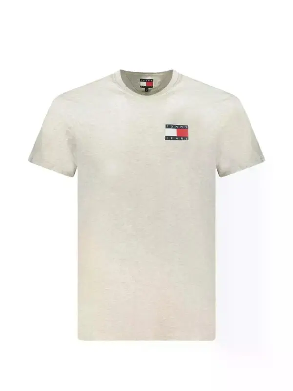 Tommy Hilfiger Logo-patch T-shirt - Neutrals