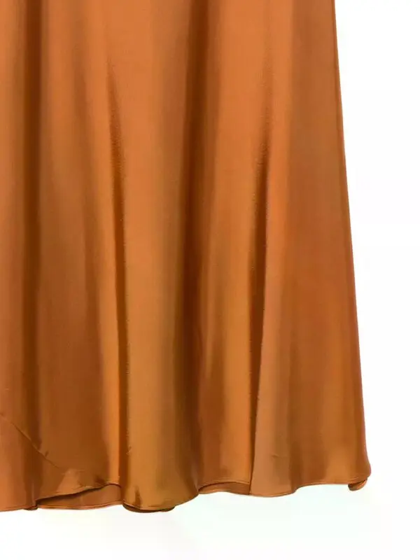 Ralph Lauren One-shoulder Draped Dress