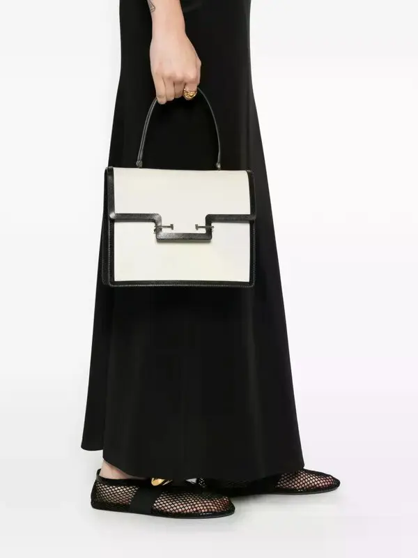 TOM FORD Small Aube Contrast-trim Tote - Neutrals