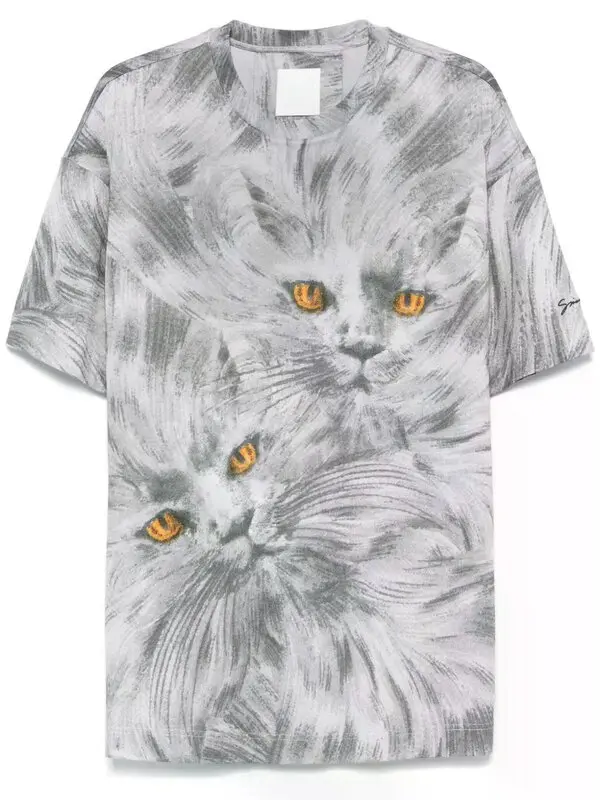 Givenchy Cat-print T-shirt