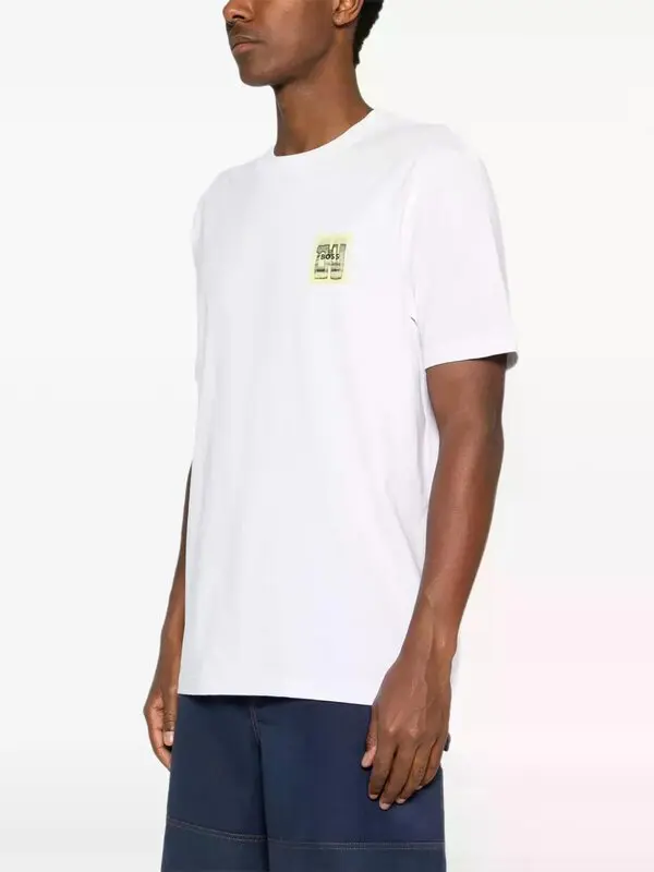 BOSS Cotton-jersey T-shirt With Printed Artwork