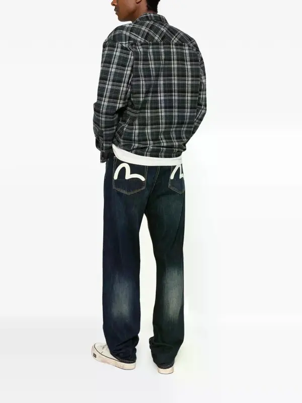 EVISU Faded Jeans