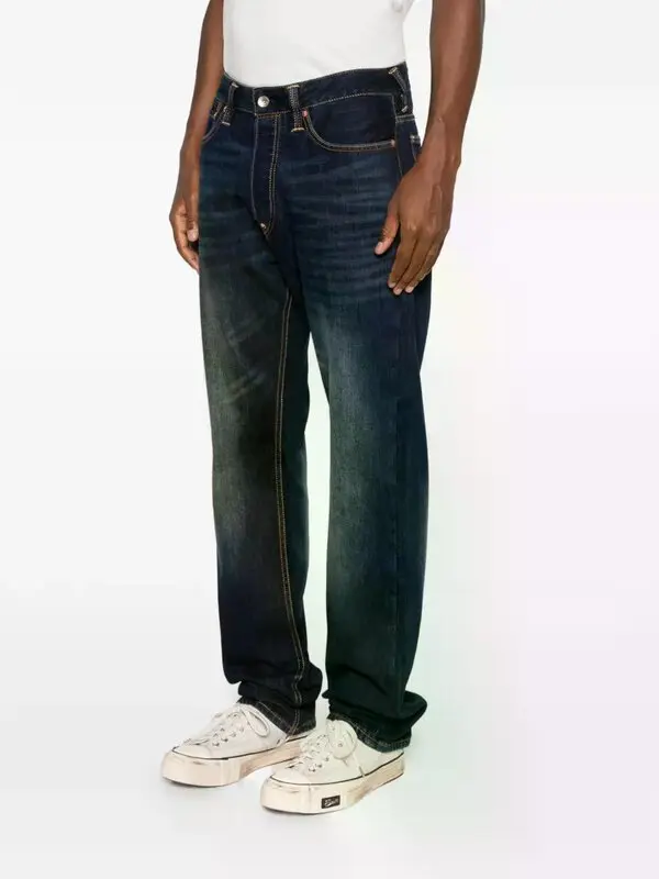 EVISU Faded Jeans