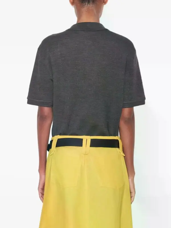 Tory Burch Silk Polo
