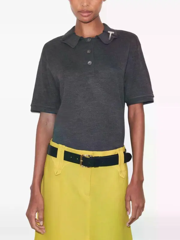Tory Burch Silk Polo