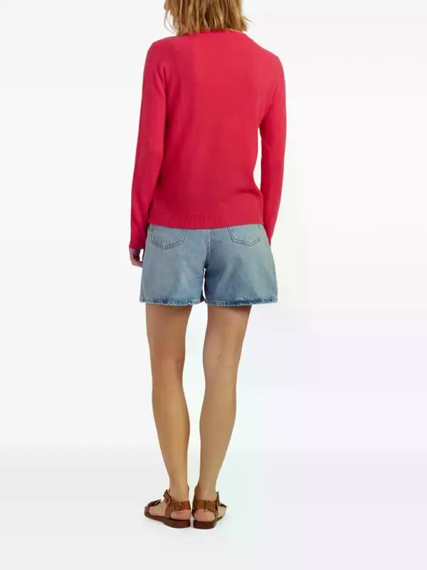 Chinti & Parker Round-neck Cashmere Sweater - Pink
