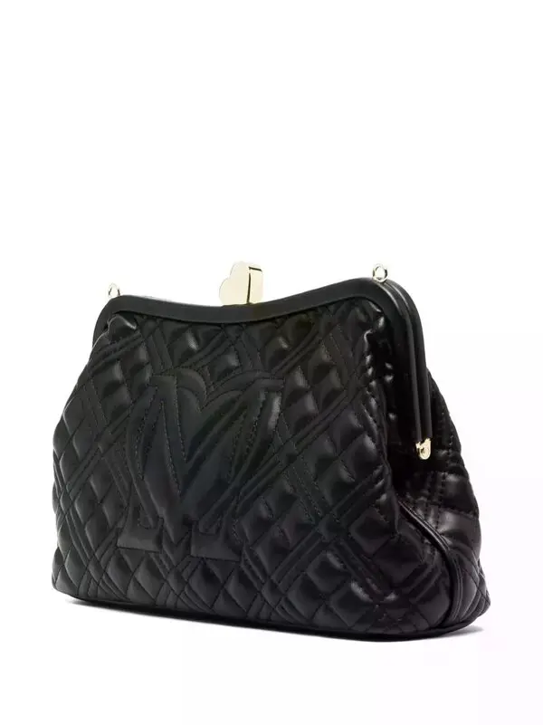Moschino Logo-lettering Quilted Bag