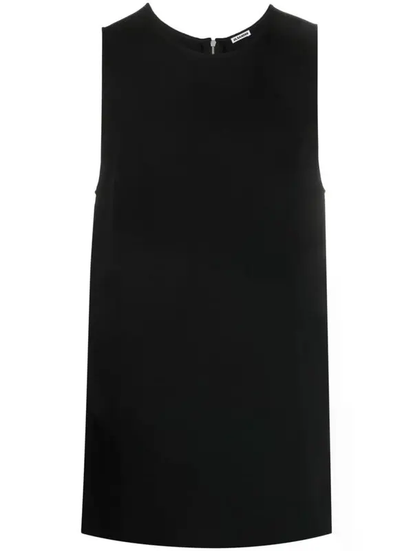 JIL SANDER Long Tank Top With Zip