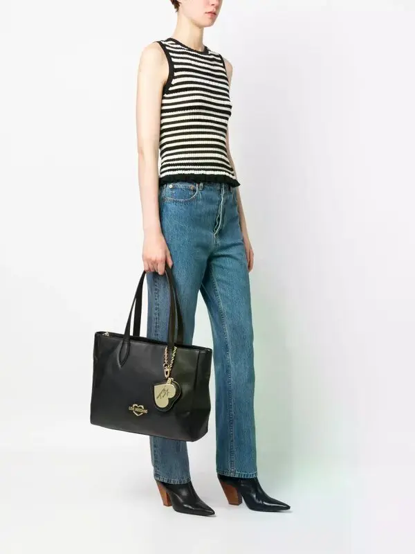 Moschino Logo-lettering Zip-fastening Shoulder Bag