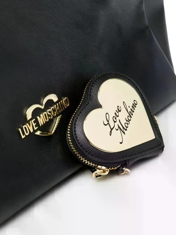 Moschino Logo-lettering Zip-fastening Shoulder Bag