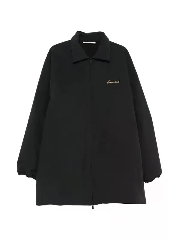 Fear Of God Logo-embroidered Zip Coat