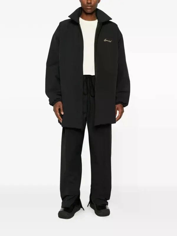 Fear Of God Logo-embroidered Zip Coat